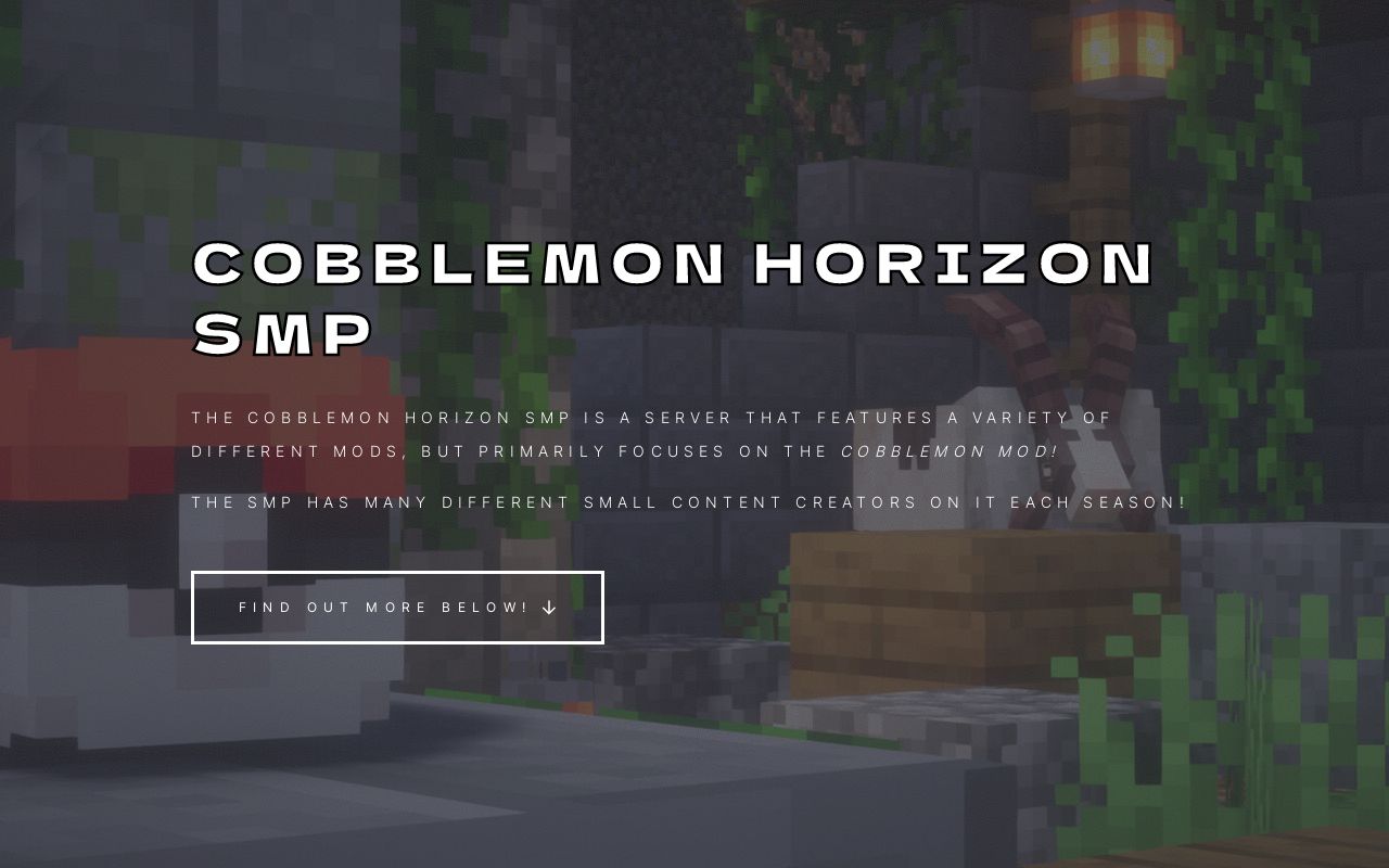 Cobblemon SMP | Official Website